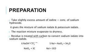 Official compound of Iodine | PPTX