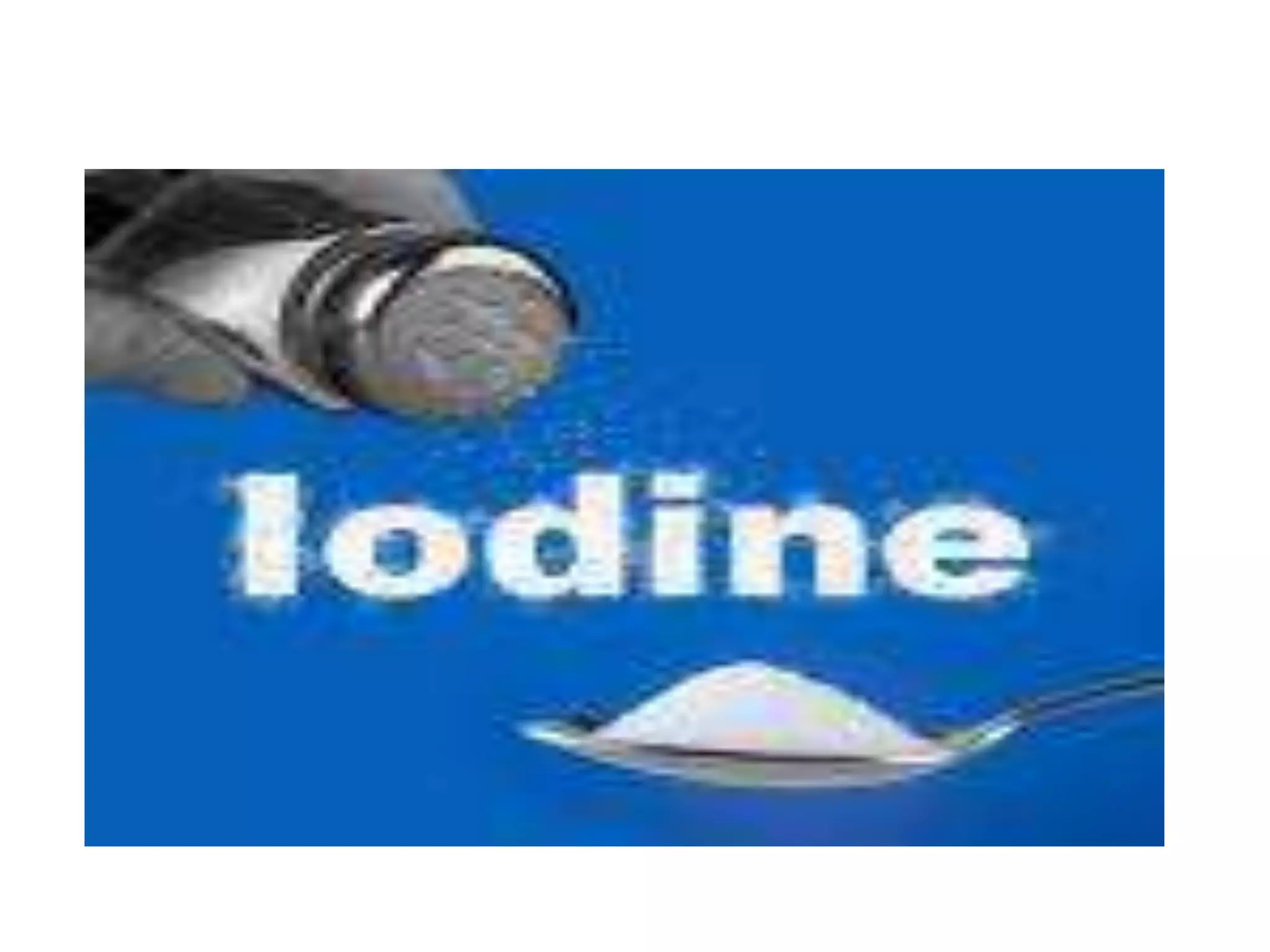 IODINE DEFICIENCY CONTROL PROGRAMME-INDIA | PPTX
