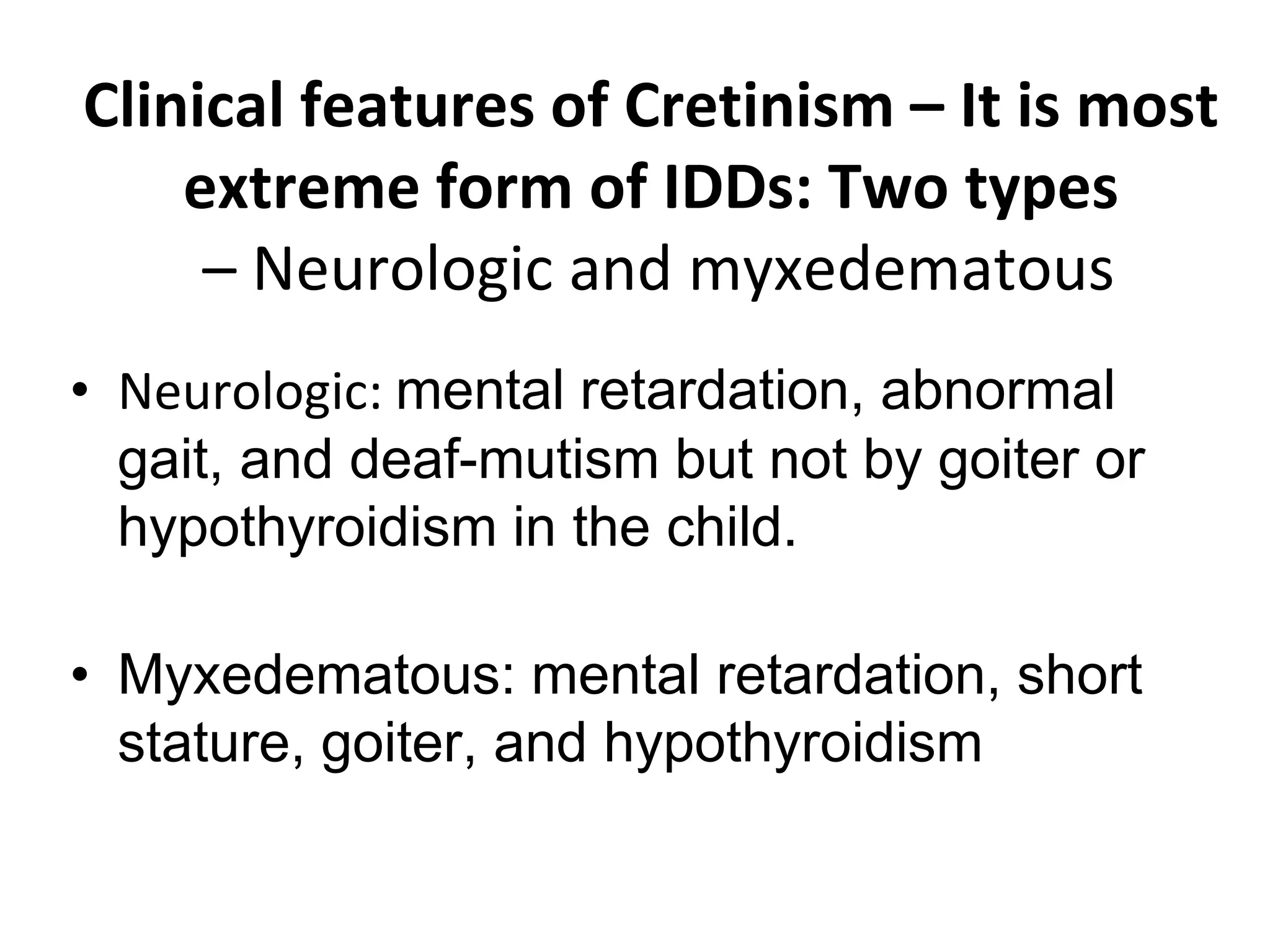 Iodine deficiency disorder | PPTX