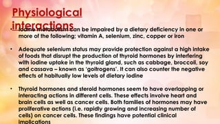 IODINE DEFICIENCY DISORDER PRESENTATION | PPTX