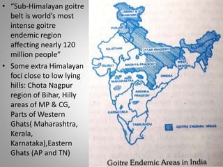 Iodine deficiency disorder(idd) | PPTX