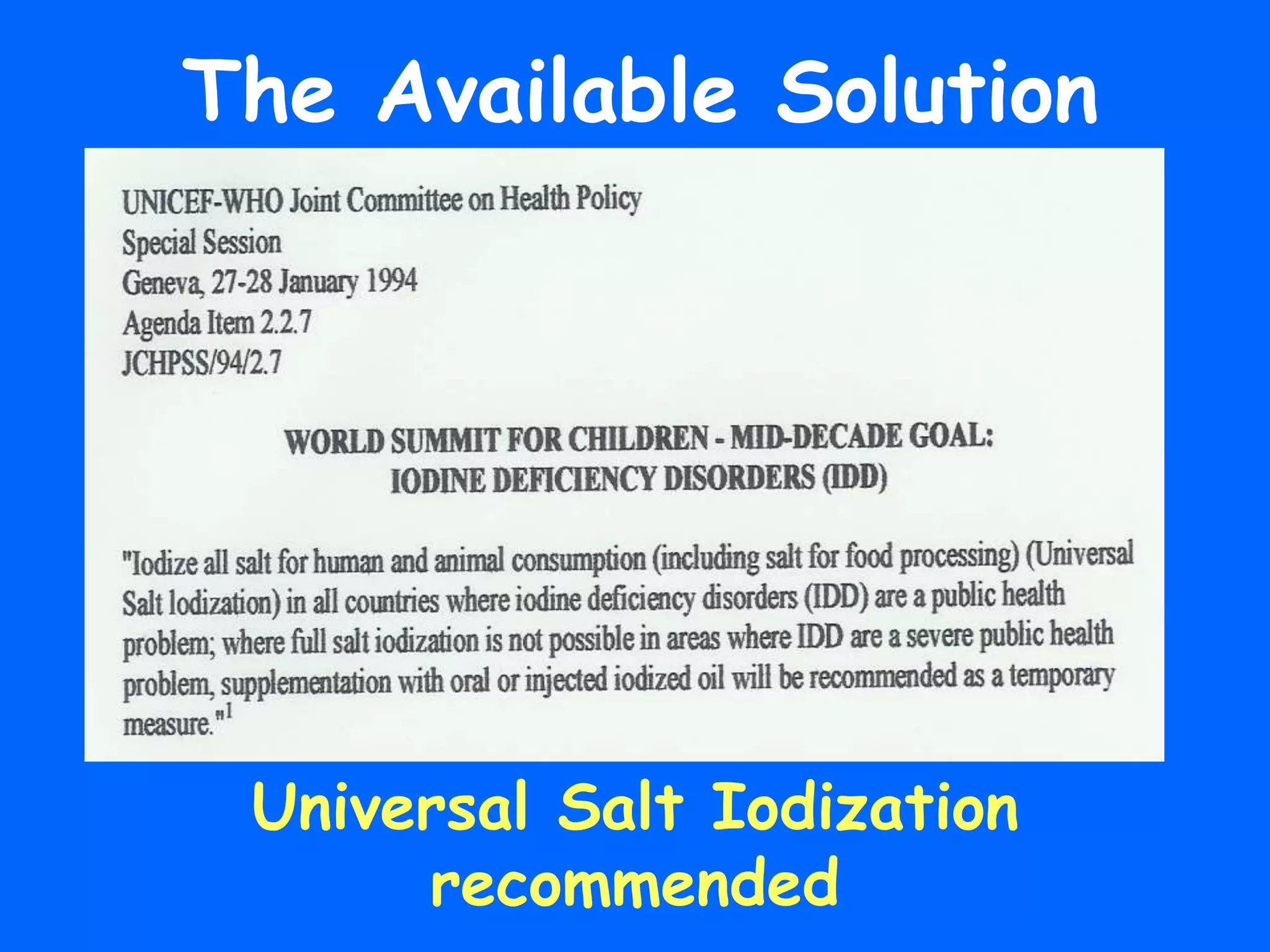 Iodine lecture jan2014 | PPTX