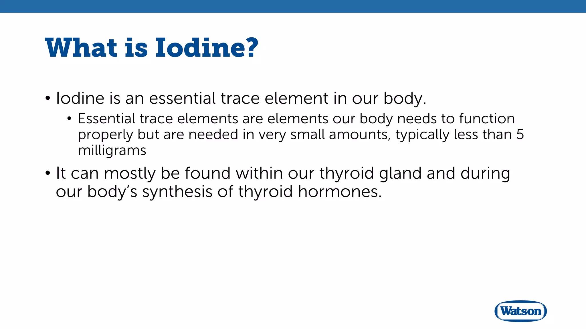 Iodine | PPT
