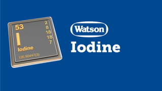 Iodine | PDF