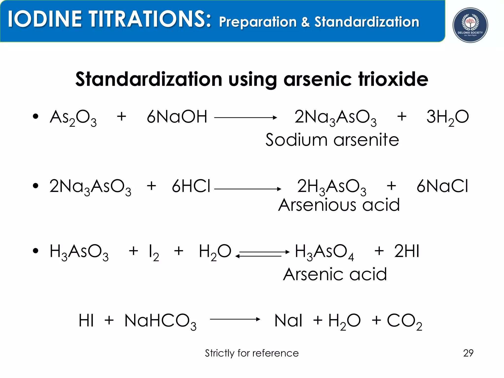 Iodine titration by krishna baokar | PDF