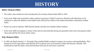 Determination of Iodine Value by Dr Vimarsha Bhatkalkar.pptx