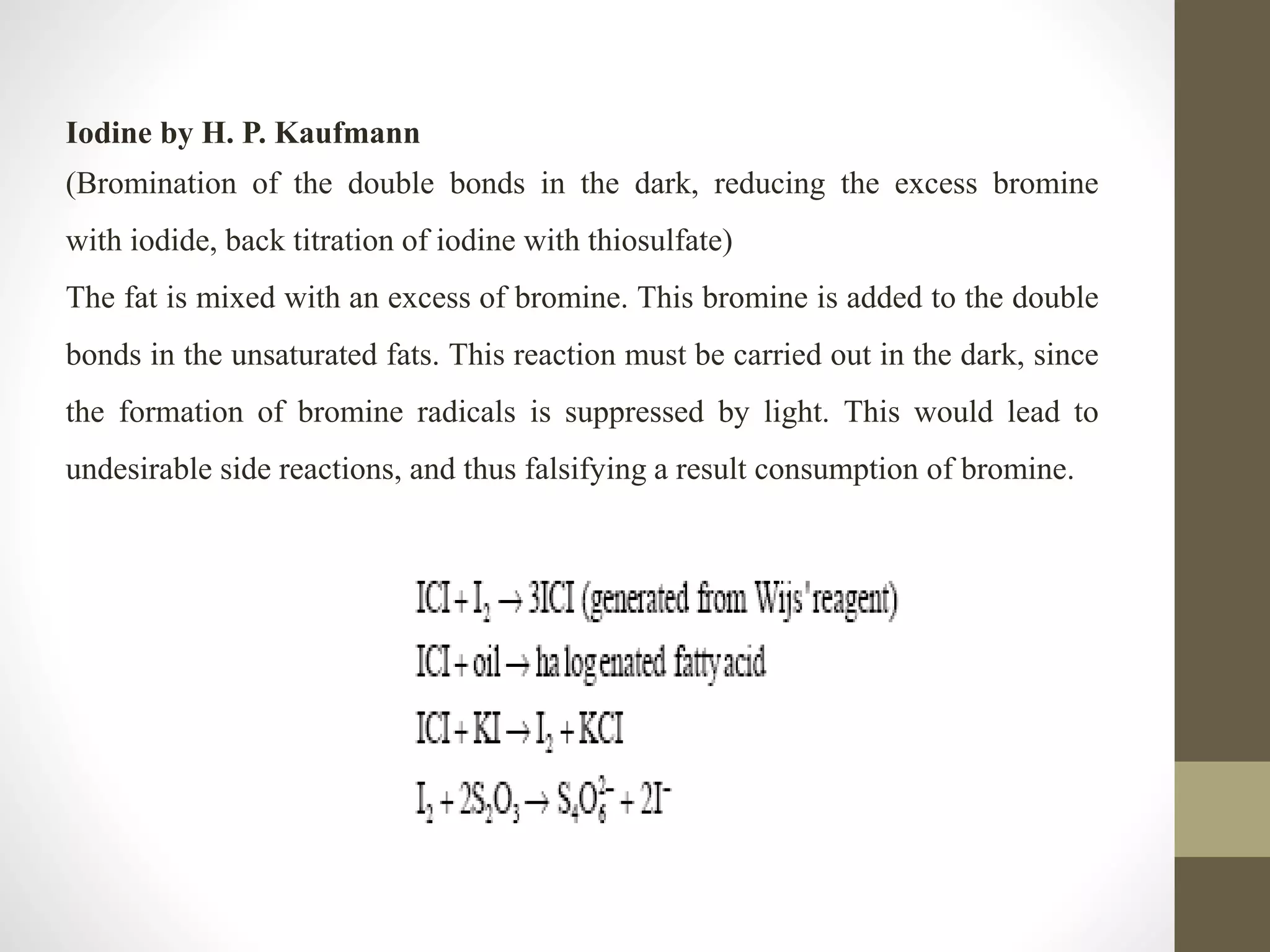 Iodine value (1) | PPTX