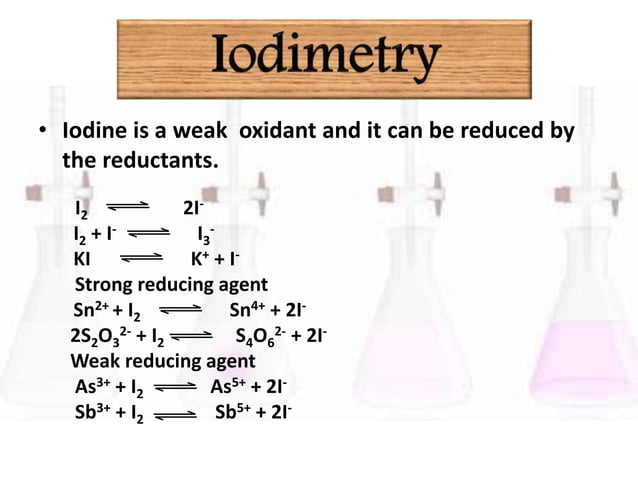 Iodometry & Iodimetry