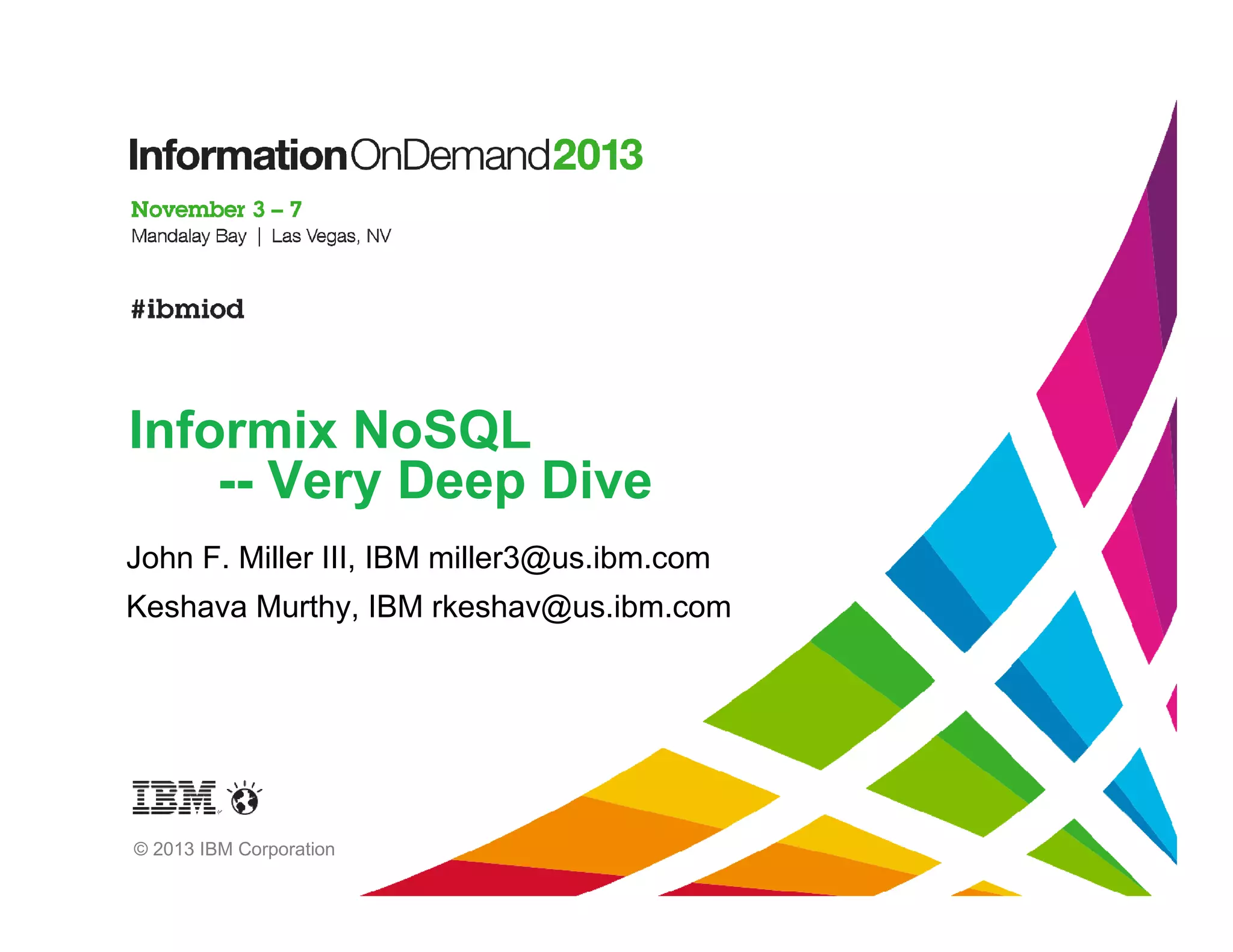 Informix Nosql And Hybrid Sql Detailed Deep Dive Ppt 8904