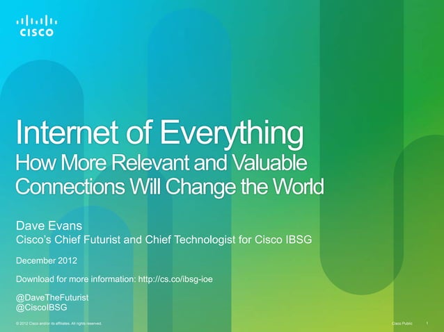 Internet of Everything | PPTX