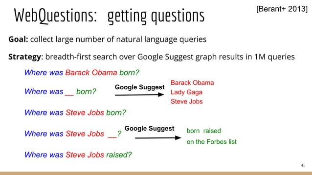 Training at AI Frontiers 2018 - Ni Lao: Weakly Supervised Natural Language Understanding | PPT