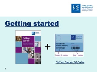 IOE Library Autumn 2014 Introduction | PPT