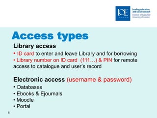 IOE Library Autumn 2014 Introduction | PPT