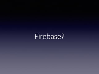 Firebase를 이용한 호우호우 미니게임 만들기 | PDF