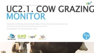 Cow grazing monitor | PPT