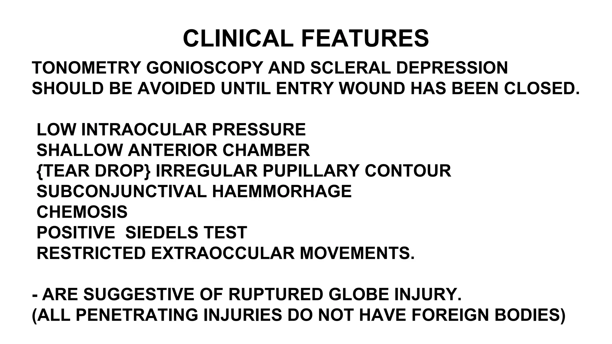 IOFB , INTRAOCULAR FOREIGN BODY | PPTX