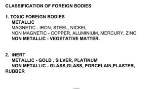 IOFB , INTRAOCULAR FOREIGN BODY | PPTX
