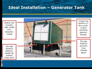 Flammable & Combustible Storage – Understanding Storage Tank Management Requirements | PPT