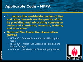 Flammable & Combustible Storage – Understanding Storage Tank Management ...