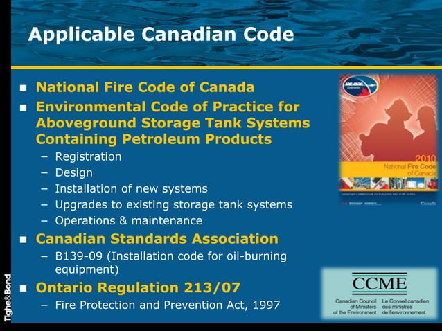 Flammable & Combustible Storage – Understanding Storage Tank Management Requirements | PPT