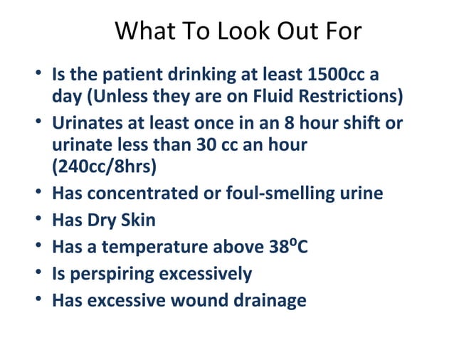Intake Output Chart Guidelines | PPT | Medical Health