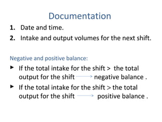 Intake Output Chart Guidelines | PPT