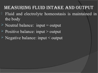 Negative Fluid Balance