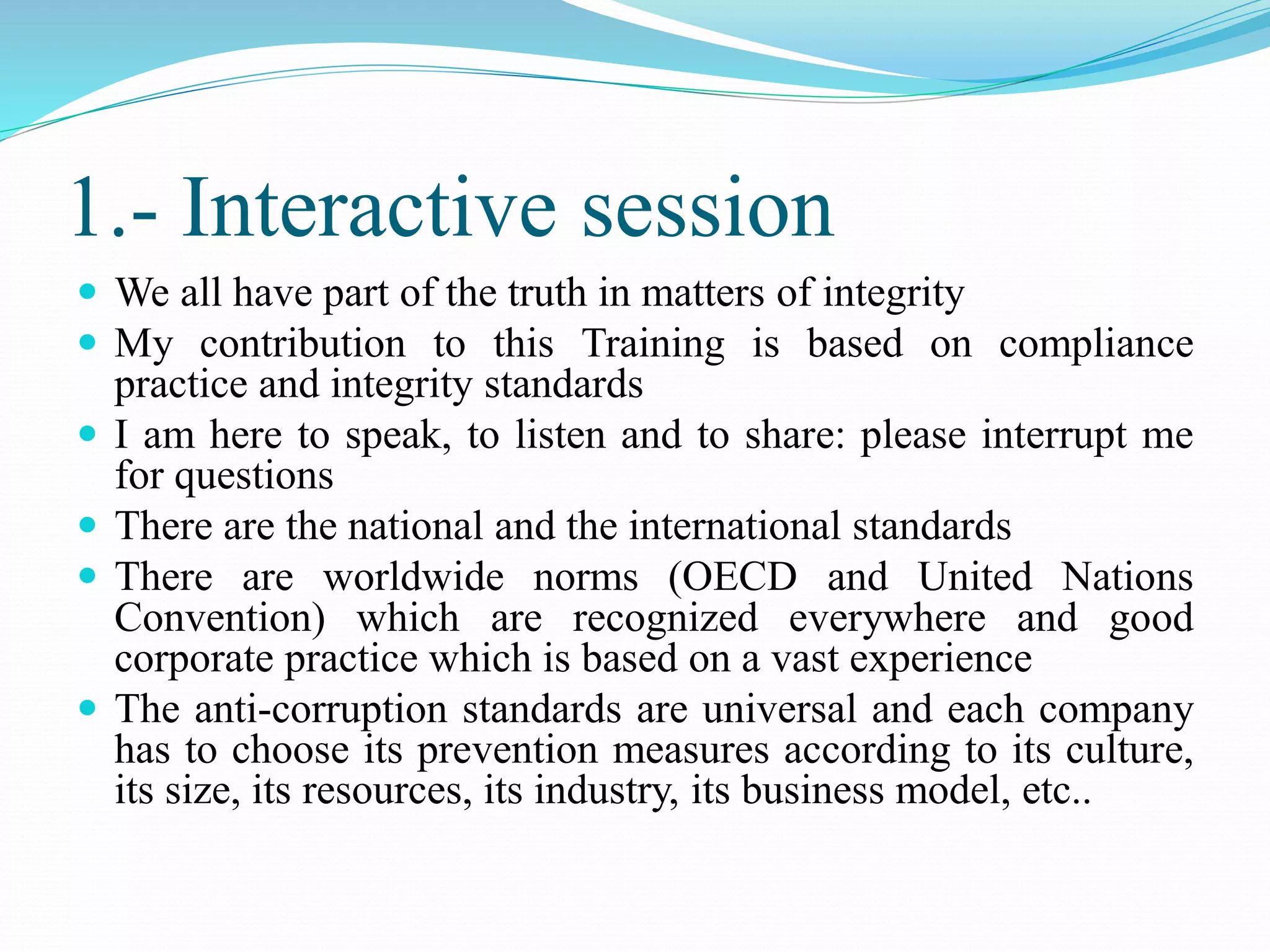 How to Assess Integrity Risks for a Company ? | PDF | Business ...