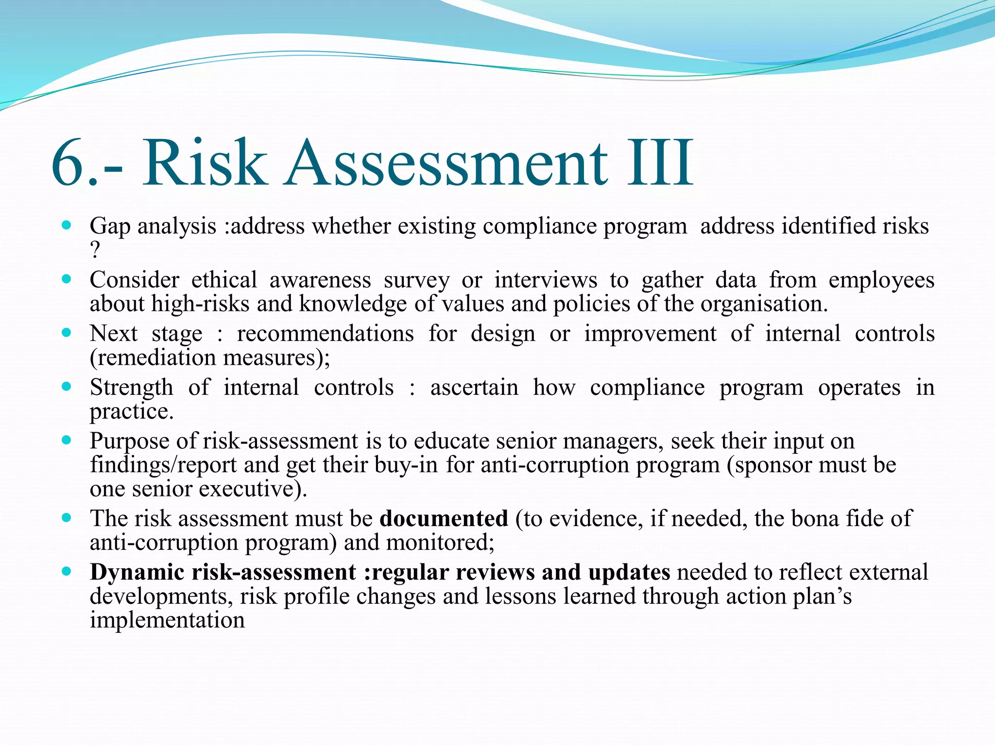 How to Assess Integrity Risks for a Company ? | PDF | Business ...