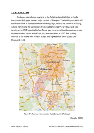 Project 2 IOI Boulevard and Jane Jacob | PDF