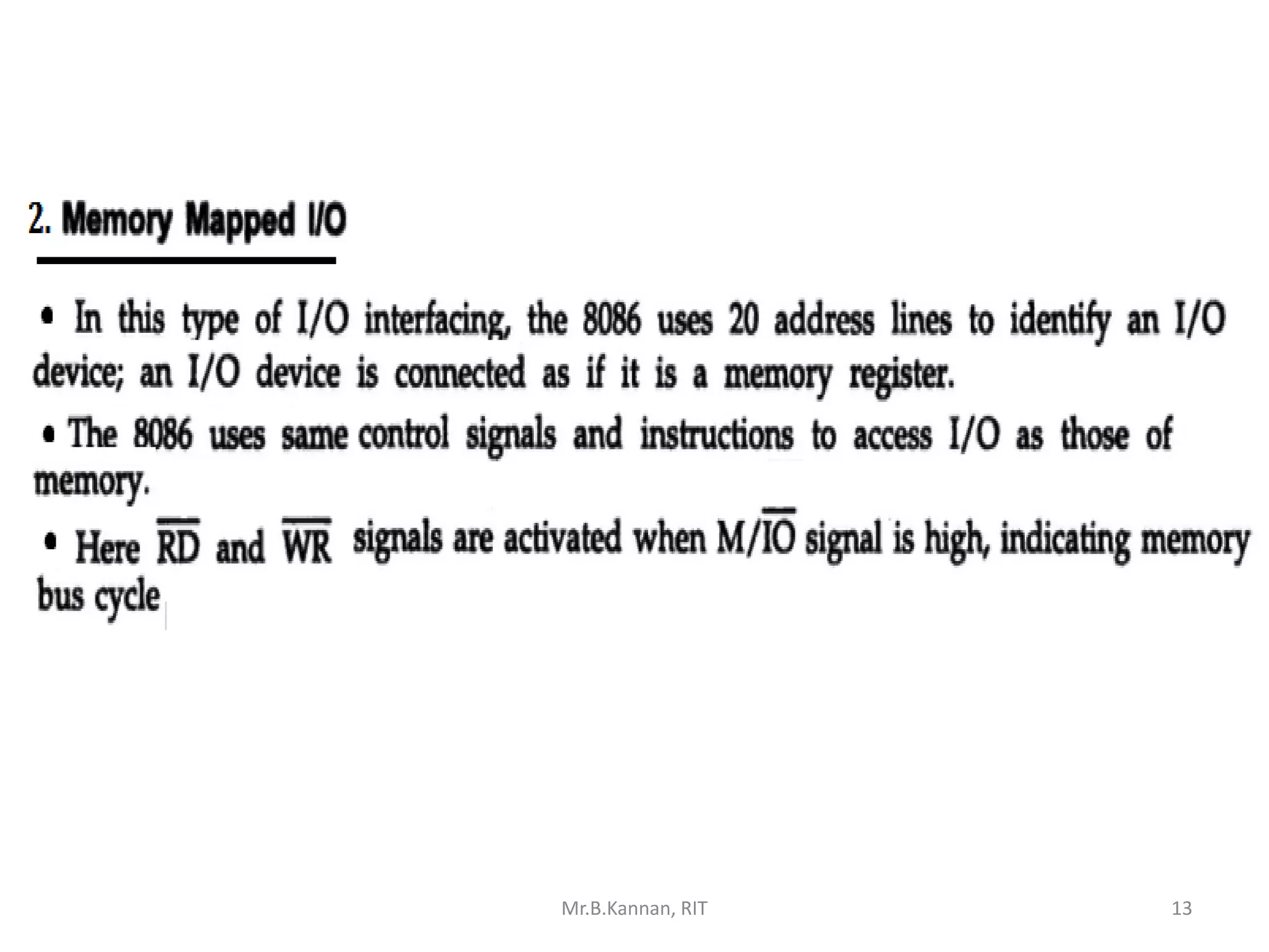 Io interfacing | PDF