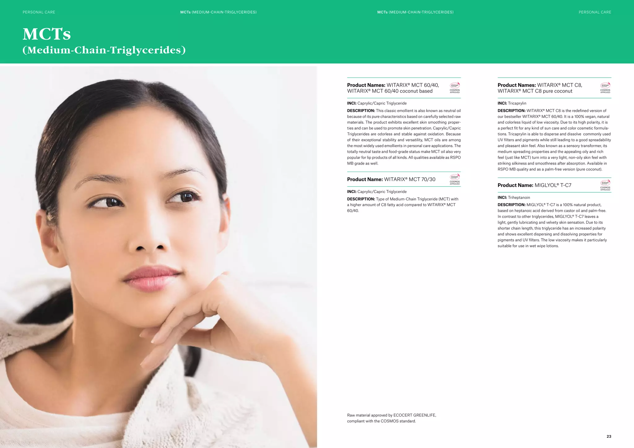 IOI Oleochemical personal care - product catalogue | PDF
