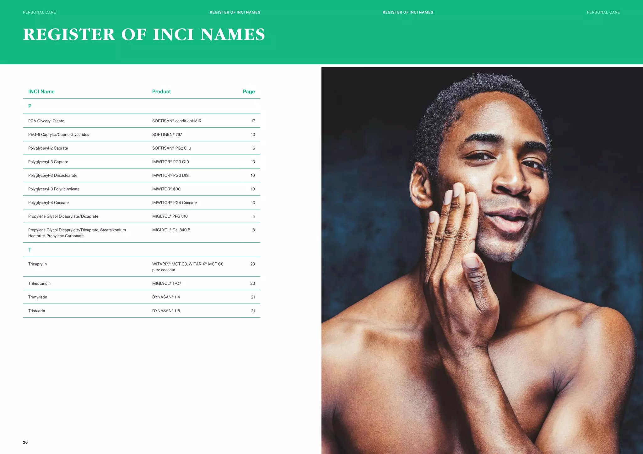 IOI Oleochemical personal care - product catalogue | PDF