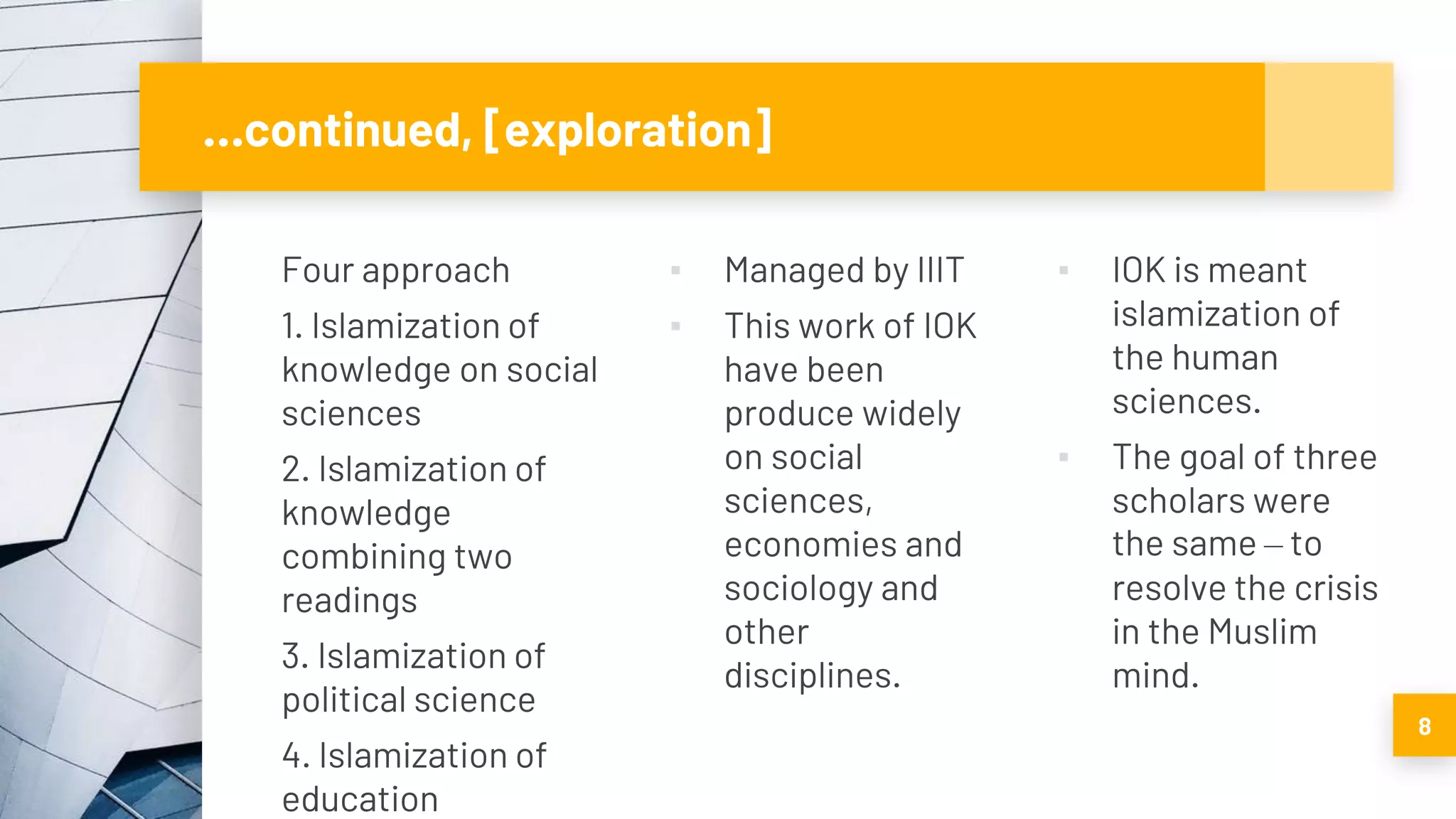 Islamization of Knowledge | PDF