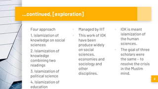 Islamization of Knowledge | PDF