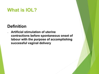 IOL (97-2003).pptx | Pregnancy | Reproductive Health