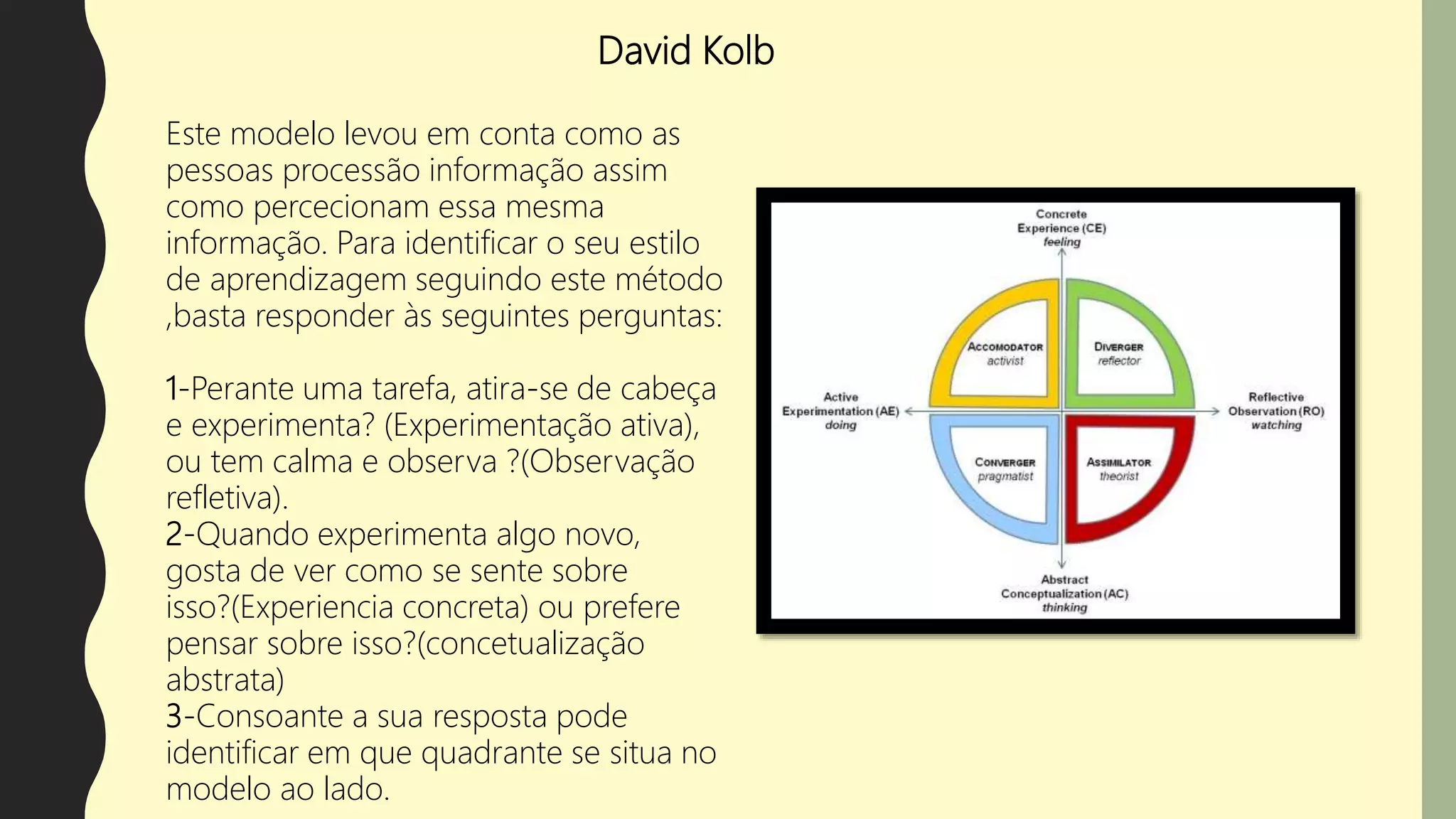 Estilos De Aprendizagem Ppt