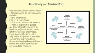 Estilos de aprendizagem | PPTX