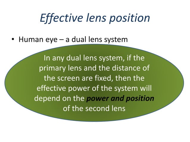 IOL power calculation formulae | PPTX