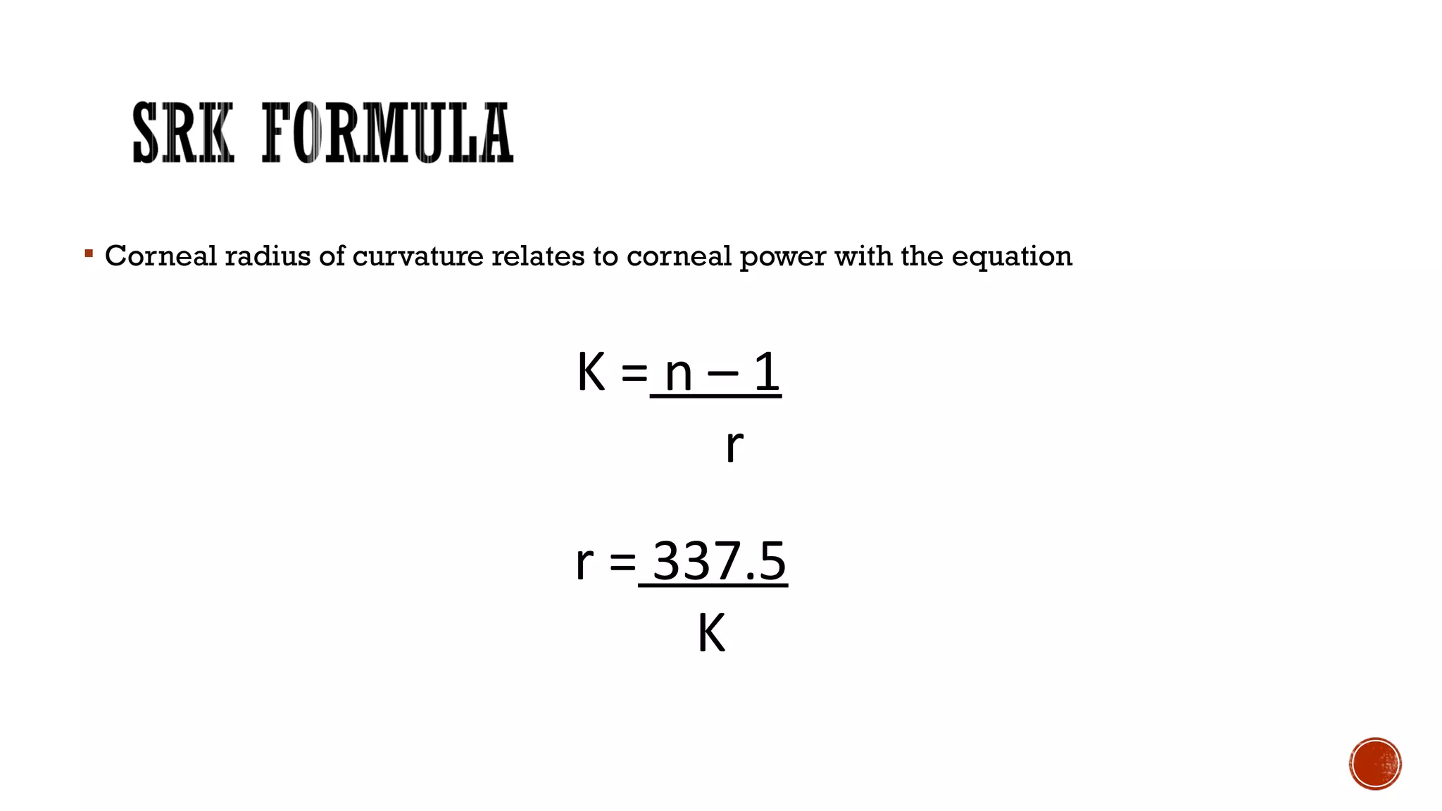 Biometry: Iol calculation | PPT