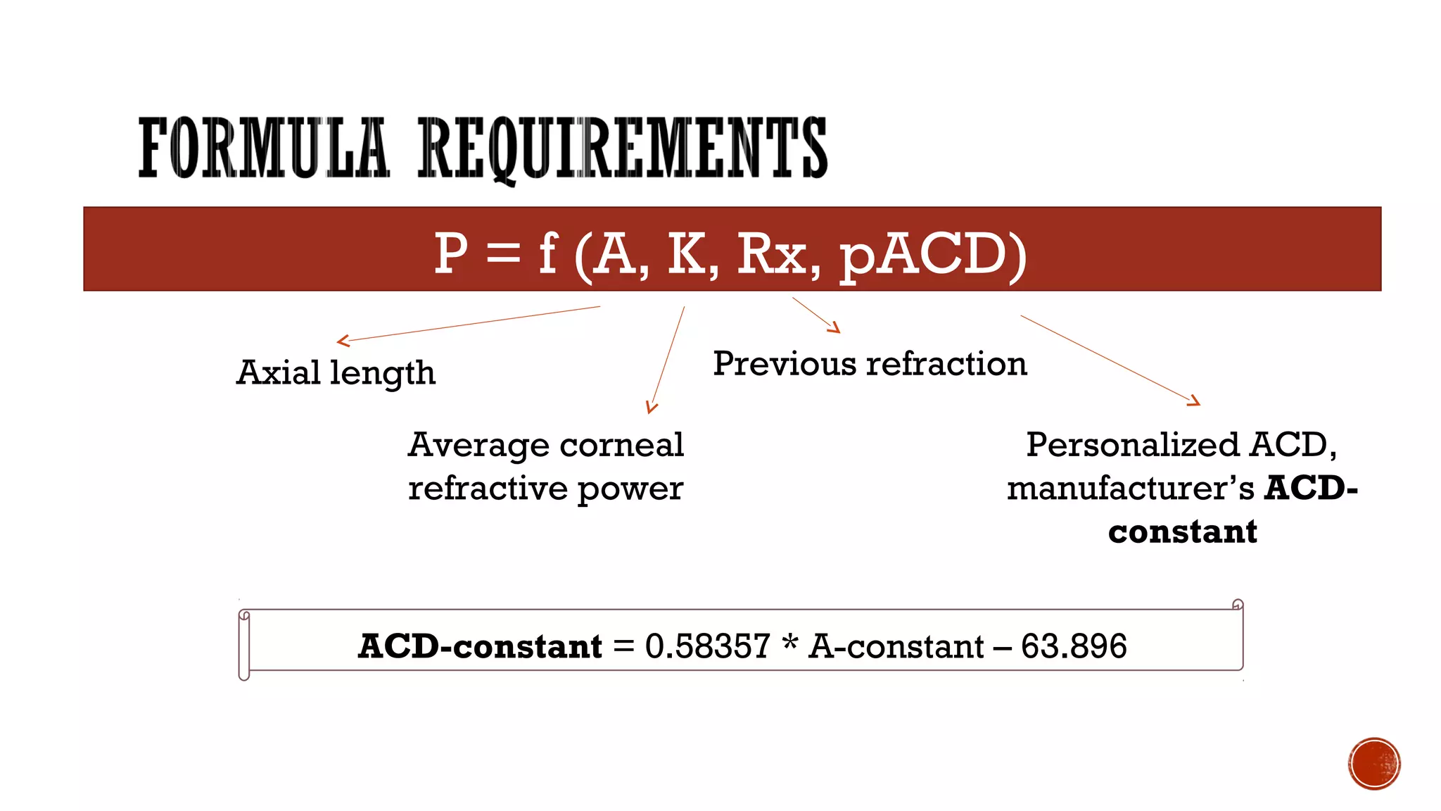 Biometry: Iol calculation | PPT