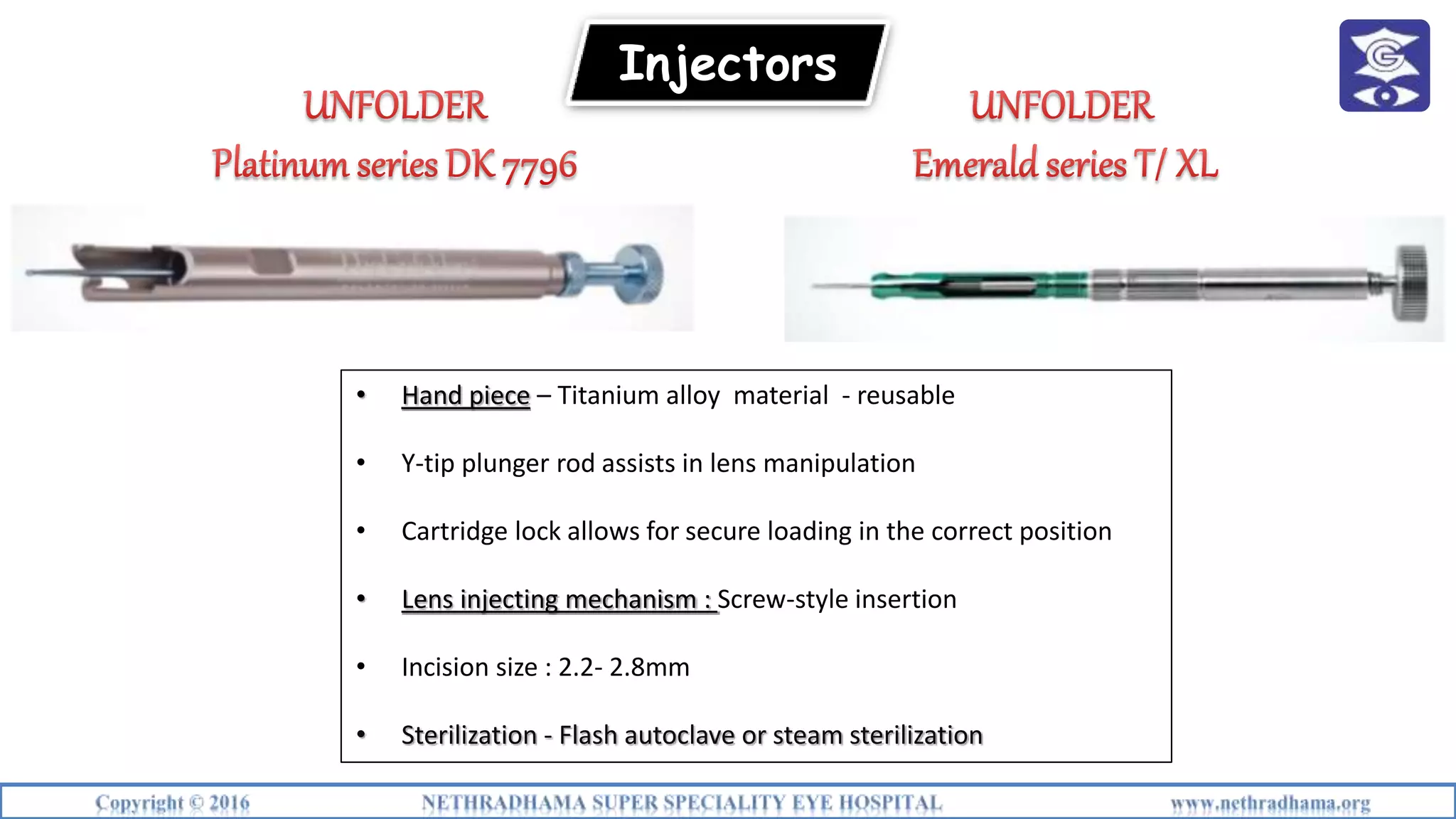 IOLCatridge-Injector Systems | PPTX