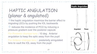 IOL ( Intraocular lens) in another way...IOL Design | PPT