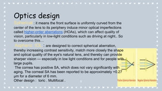 IOL ( Intraocular lens) in another way...IOL Design | PPT