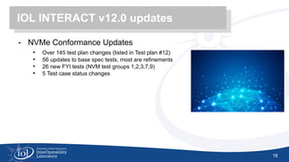 NVMe Conformance Tool for SSD Testing | PDF