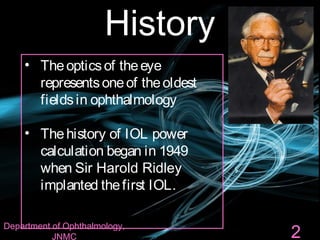 Iol master | PPT