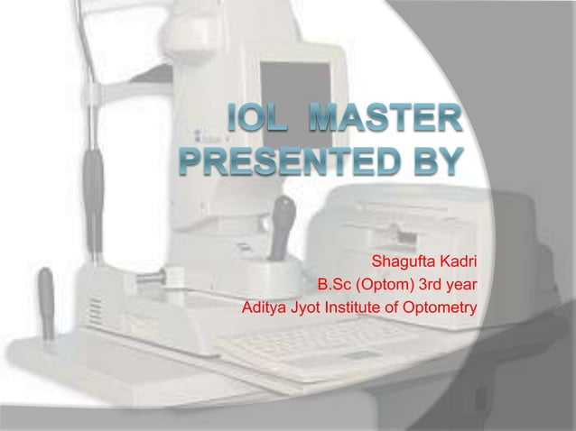 IOL Master | PPTX