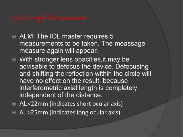 IOL Master | PPTX