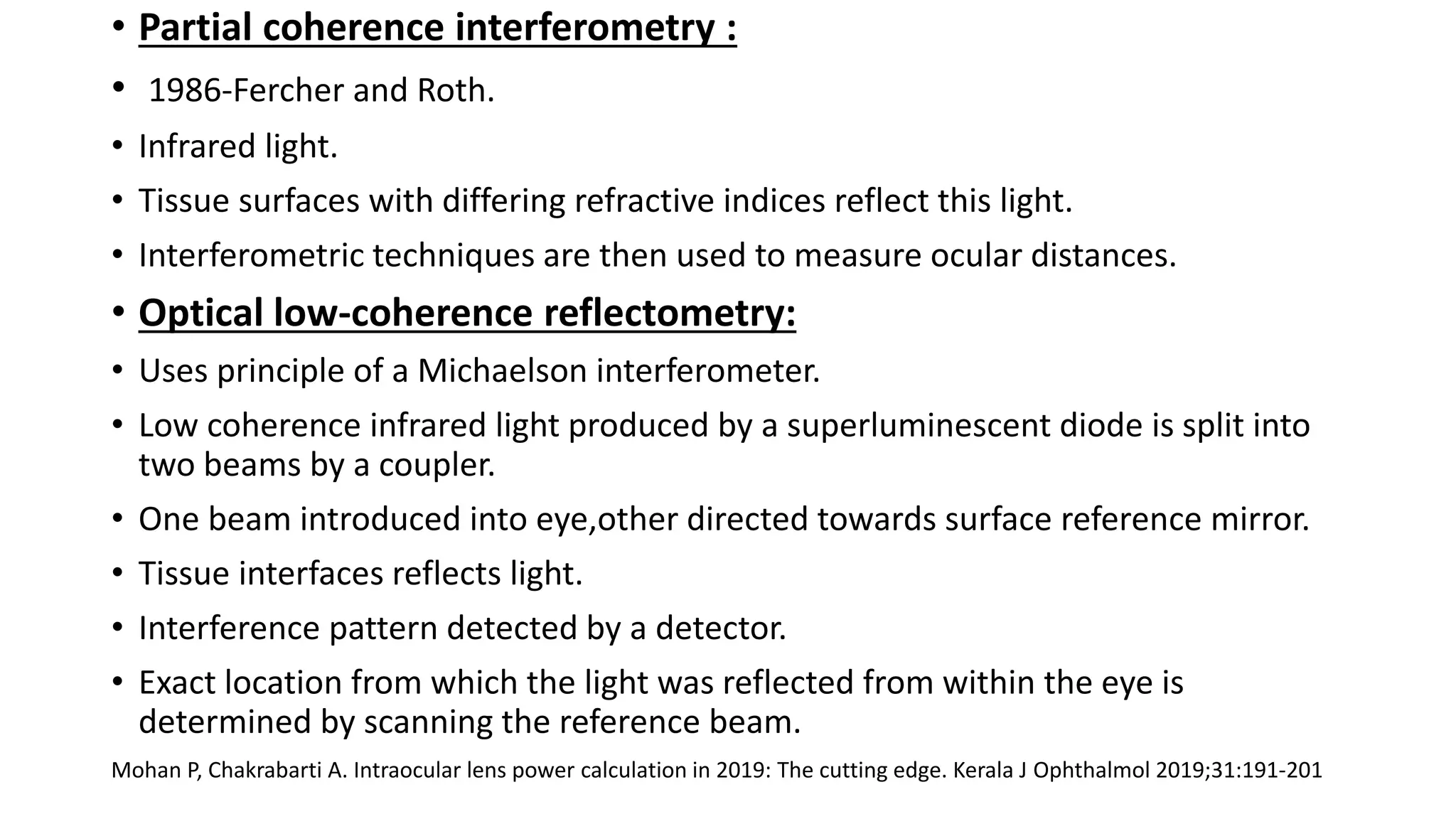BIOMETRY AND IOL POWER CALCULATION | PPTX