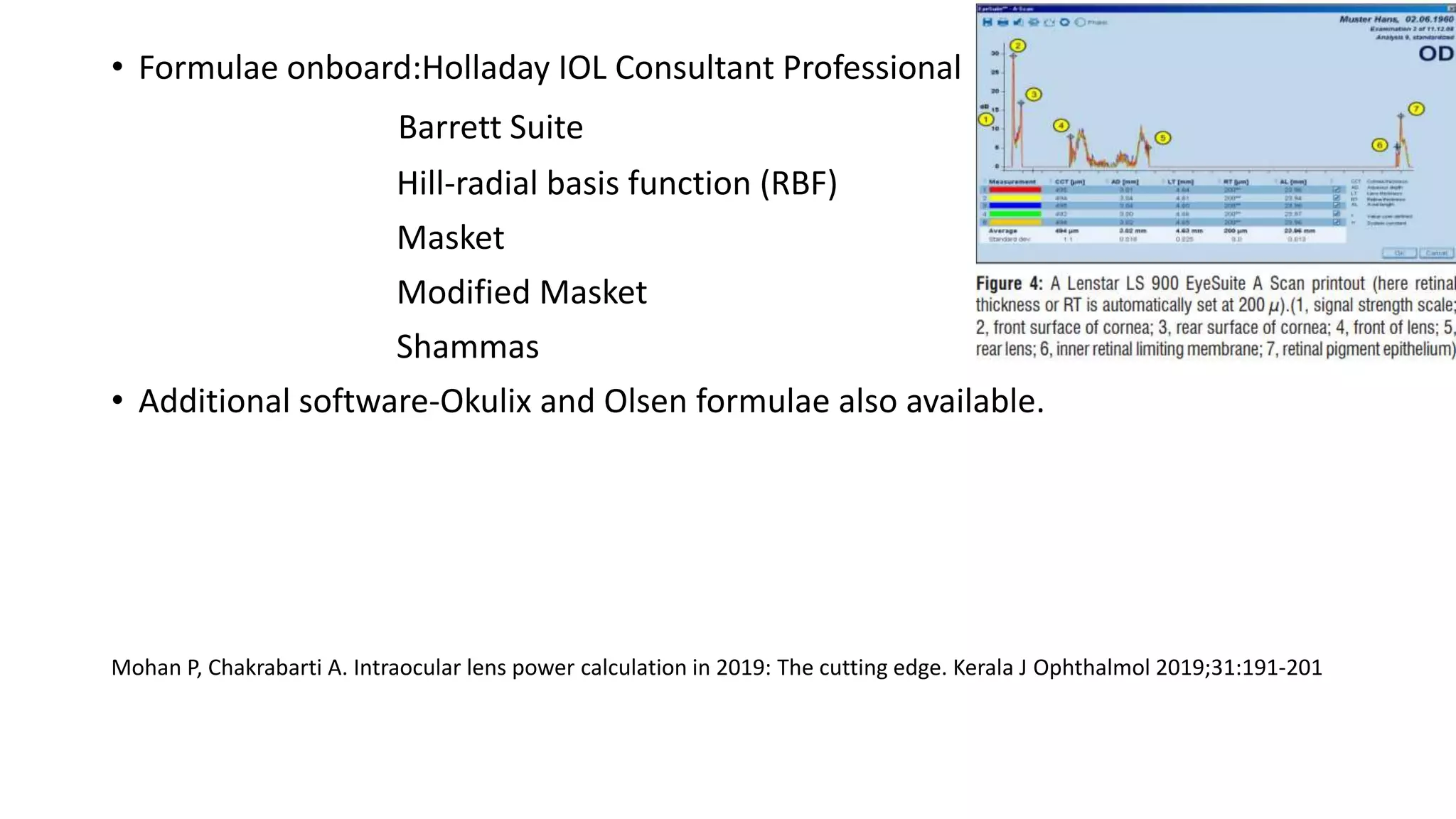 BIOMETRY AND IOL POWER CALCULATION | PPTX